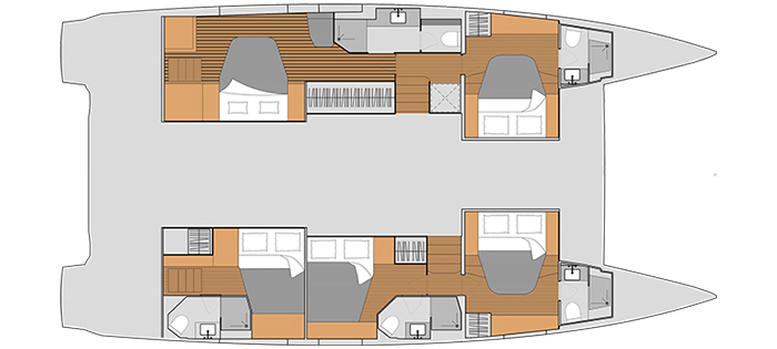 Fountaine Pajot Aura 51 - Virtual Boat Show