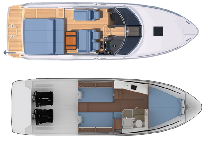 Windy 32 Grand Zonda RS - Virtual Boat Show