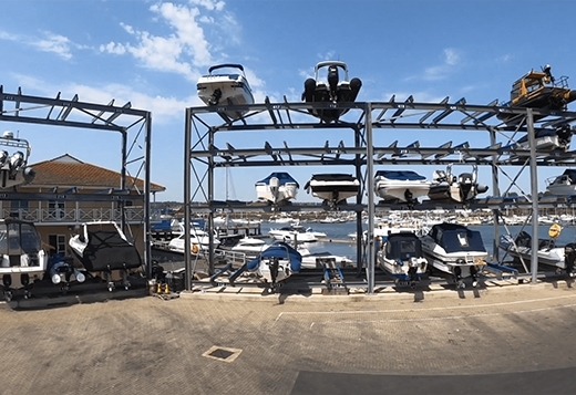 MDL Dry Stack at Saxon Wharf