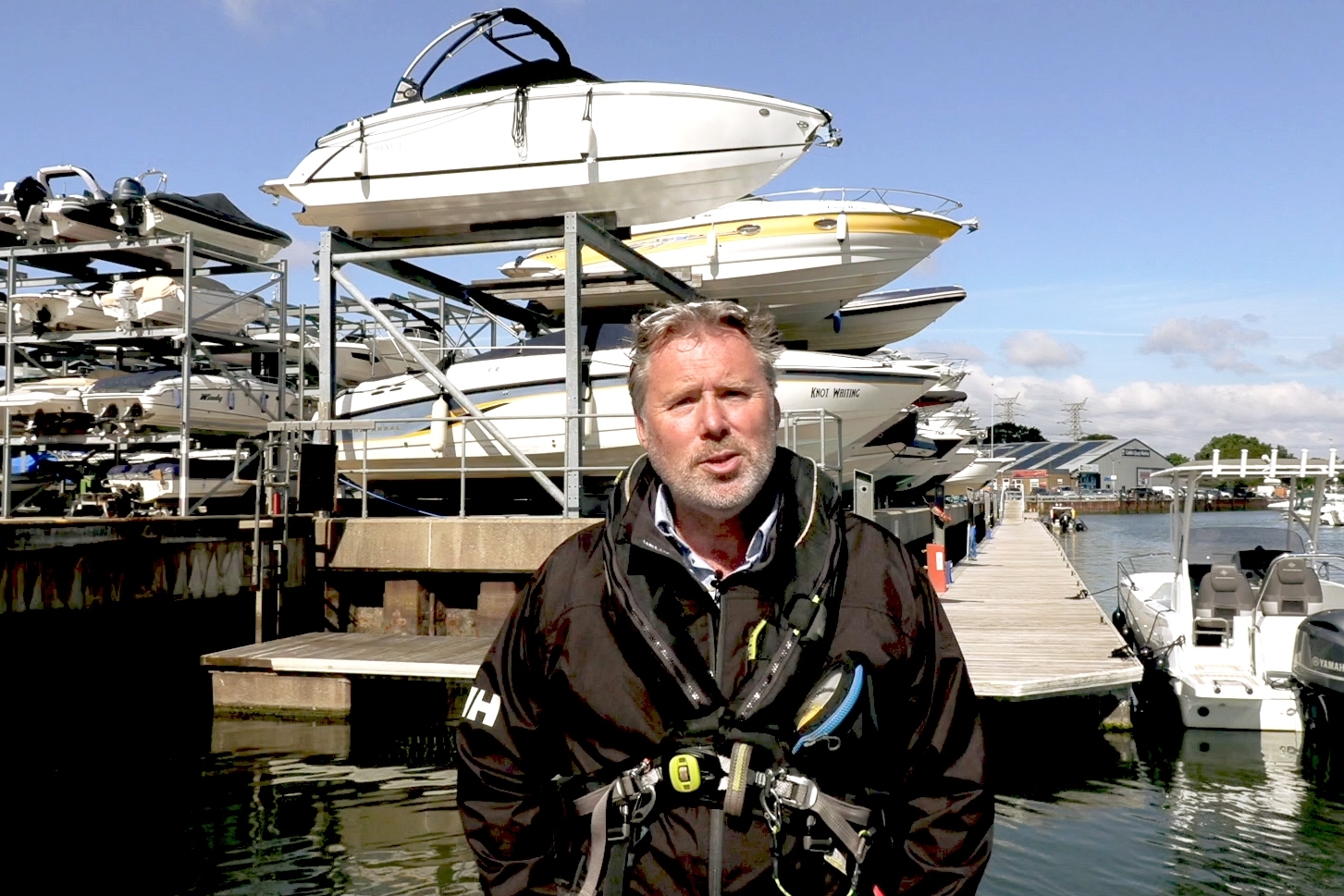 How does dry stack berthing work?